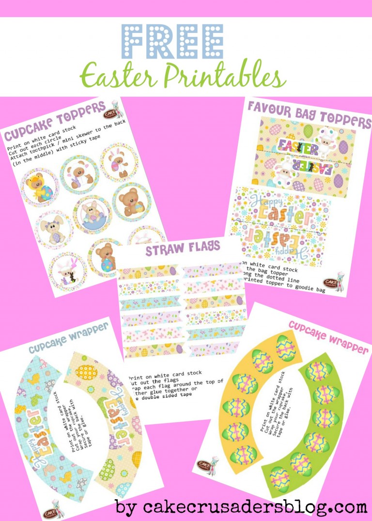 FREE Easter Printables | Ellierosepartydesigns.com