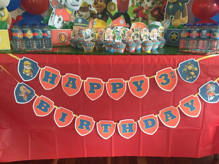 No.1 Best Free Paw Patrol Birthday Banner Printables