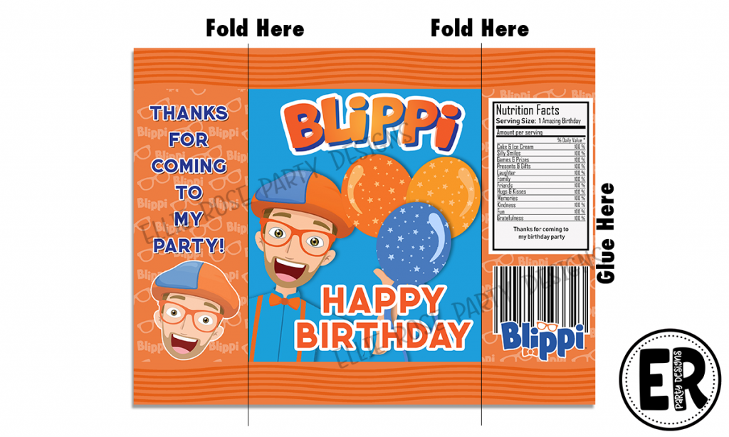 FREE BLIPPI CHIP BAG PARTY FAVOR FAVOUR BAGS FREE TO DOWNLOAD 4 ... FREE BLIPPI CHIP BAG PARTY FAVOR FAVOUR BAGS FREE TO DOWNLOAD 4 ...