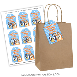 15 Free Bluey Birthday Decorations | Cute Touch To Your Party