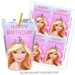 8 Ultimate Free Barbie Party Favors Printables